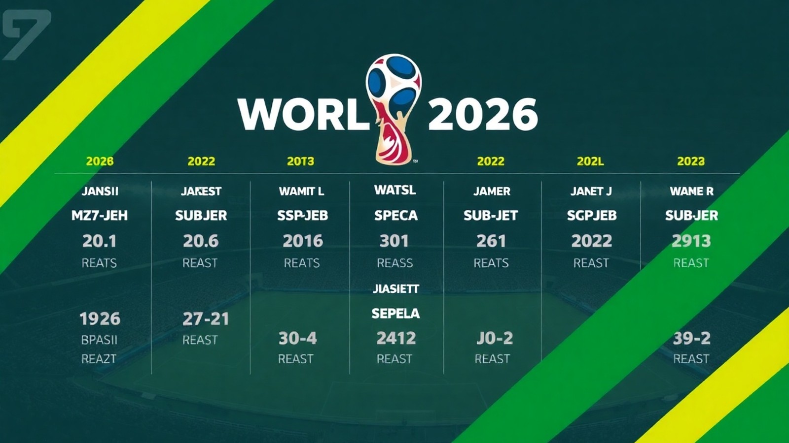 Tabela de Jogos da Copa do Mundo 2026 Brasil: Guia